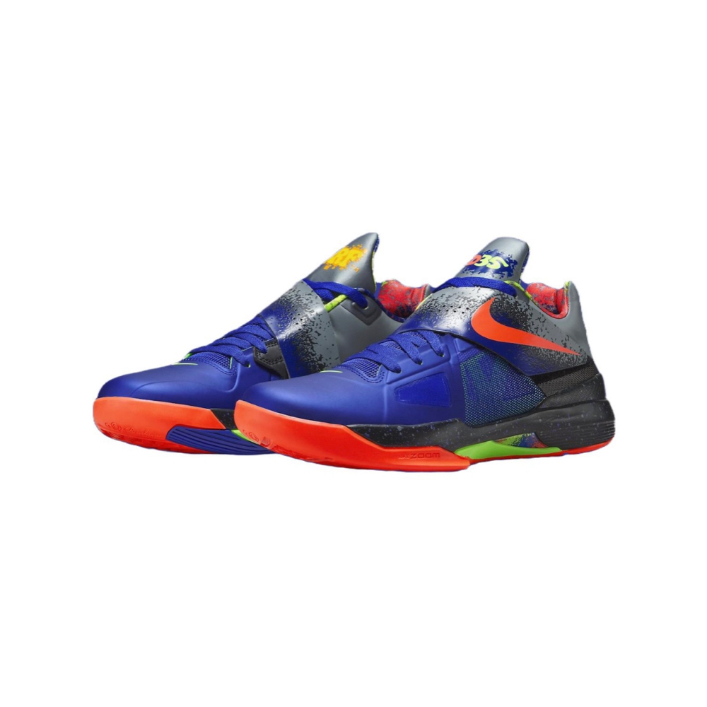 Nike KD 4 Nerf 螢光紫藍 休閒鞋 男鞋 FQ8180-400【Fashion SPLY】 | 蝦皮購物