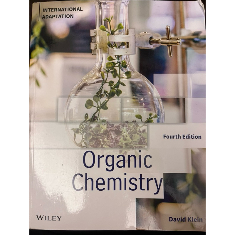 Organic Chemistry -four edition David Klein | 蝦皮購物