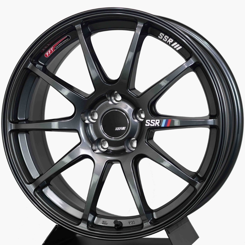 可議價 全新鋁圈 SSR GTV02 17吋 18吋 19吋 旋壓 灰閃 4孔100 5孔114.3 5孔108 112 | 蝦皮購物
