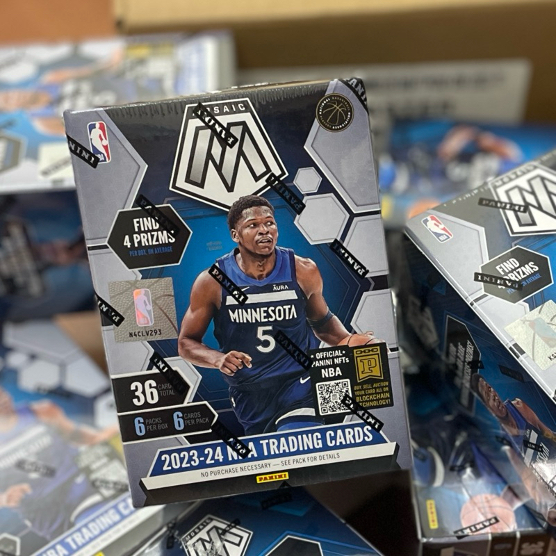 全新現貨 2023-24 Panini NBA Mosaic Blaster Box 未拆封完封盒 | 蝦皮購物