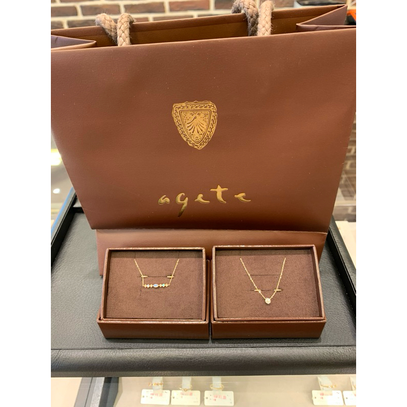 agete 單鑽項鍊 經典 20分 | 蝦皮購物