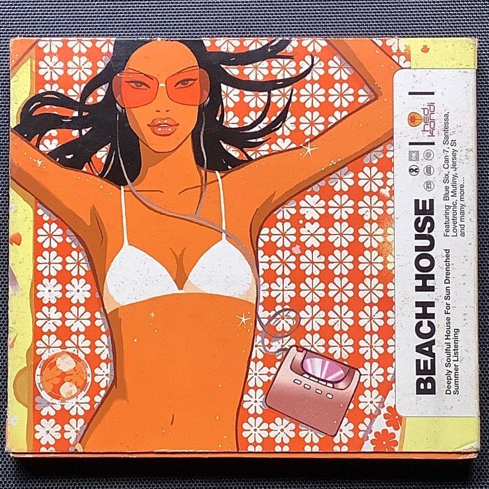 英國「靈魂浩室舞曲/沙發音樂」Hed Kandi-Beach House 英國三摺式紙殼版2CD | 蝦皮購物