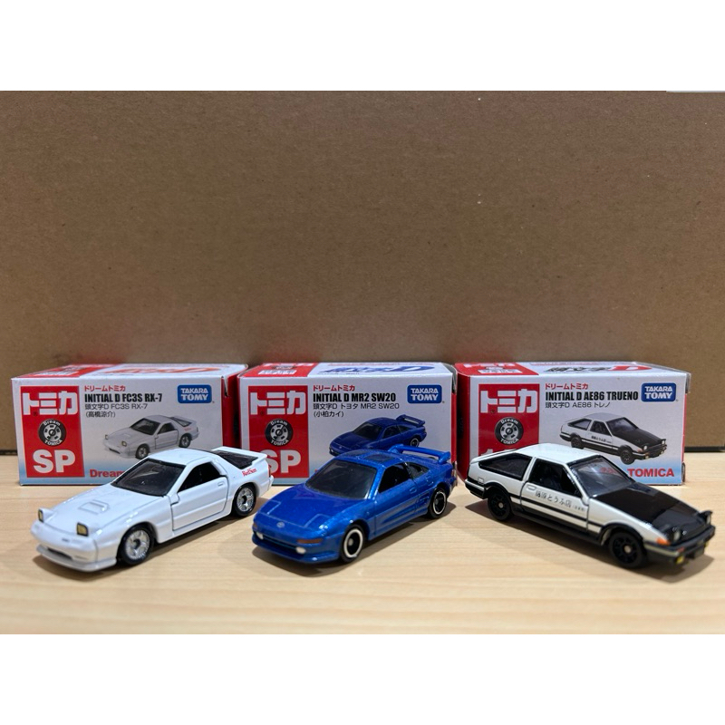 TOMICA 多美 1/64 頭文字D FC3S RX-7 MR2 SW20 AE86 TRUENO 已拆 | 蝦皮購物