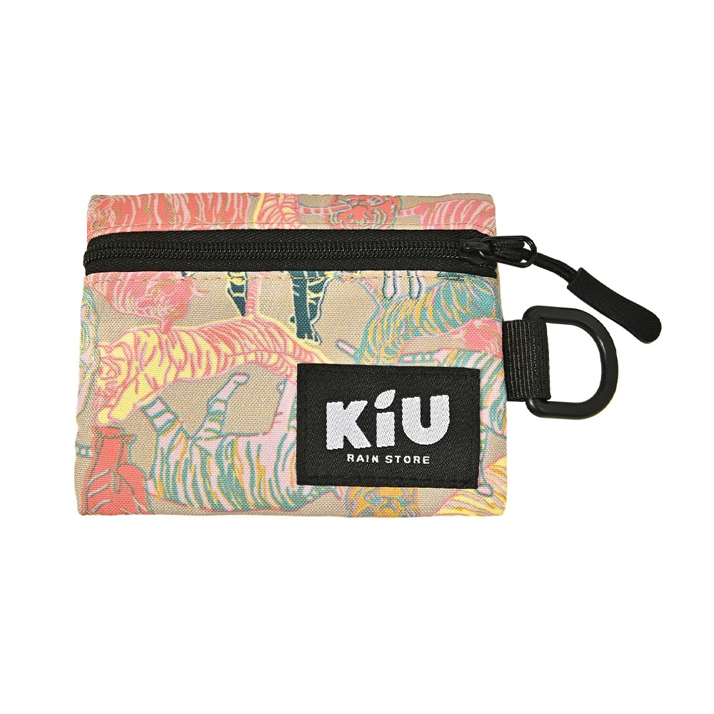 日本KIU 283-360 如意屋虎 防水卡包/零錢包 戶外活動必備~快速取物透明窗, D型環 | 蝦皮購物