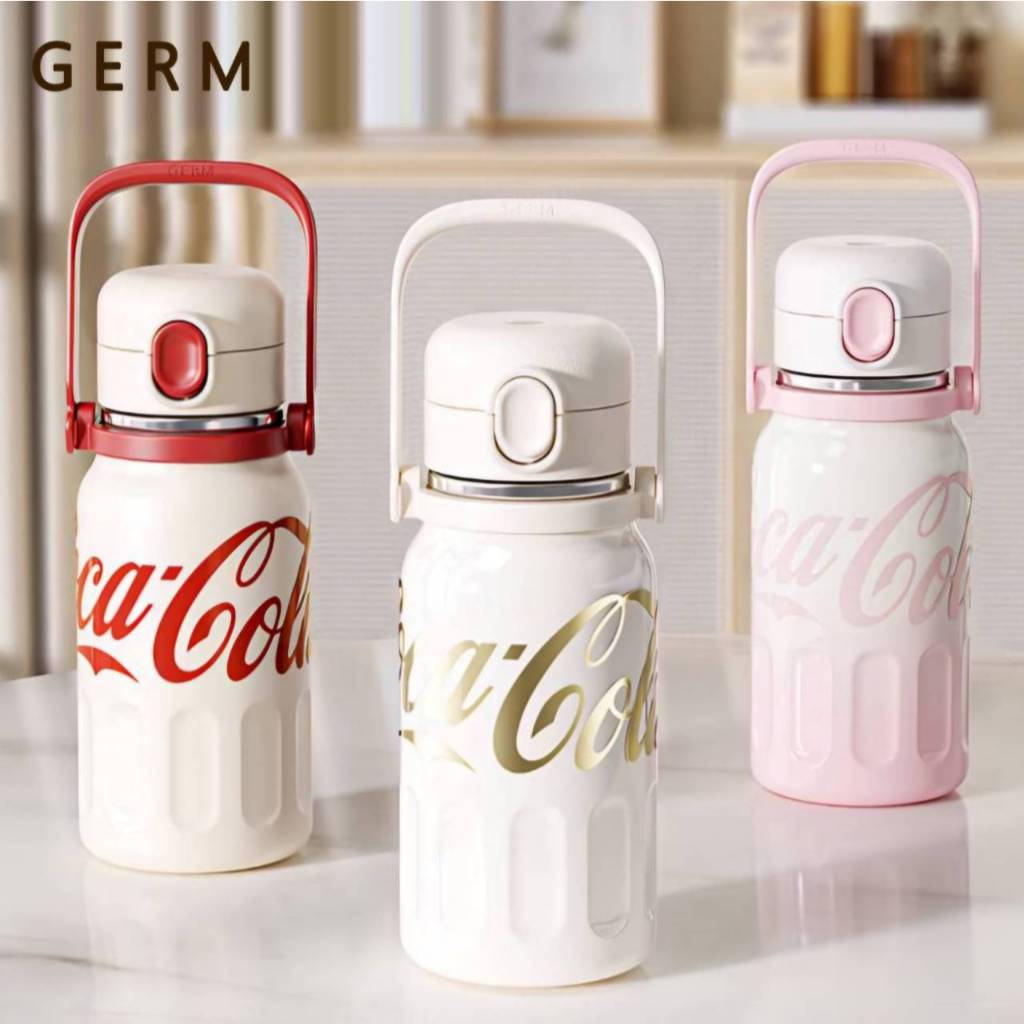 🚀隔日+免運+發票🚀 GERM 正版授權 可口可樂 316 保溫杯 850ml 吸管保溫杯 不鏽鋼保溫杯 大白好物 | 蝦皮購物