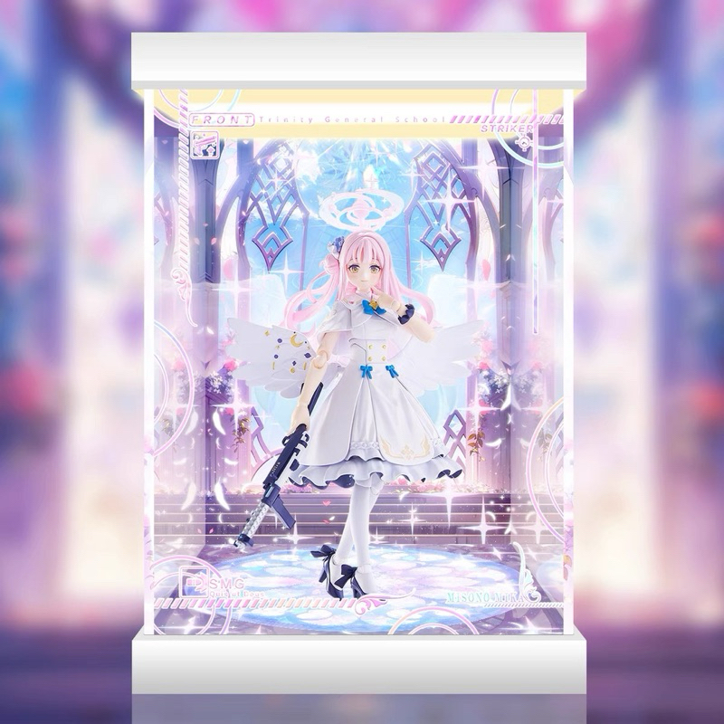 《Yao 挖寶趣》 預售下單95折 MaxFactory figma 636 蔚藍檔案 聖園彌香 可動公仔 專用展示盒 | 蝦皮購物