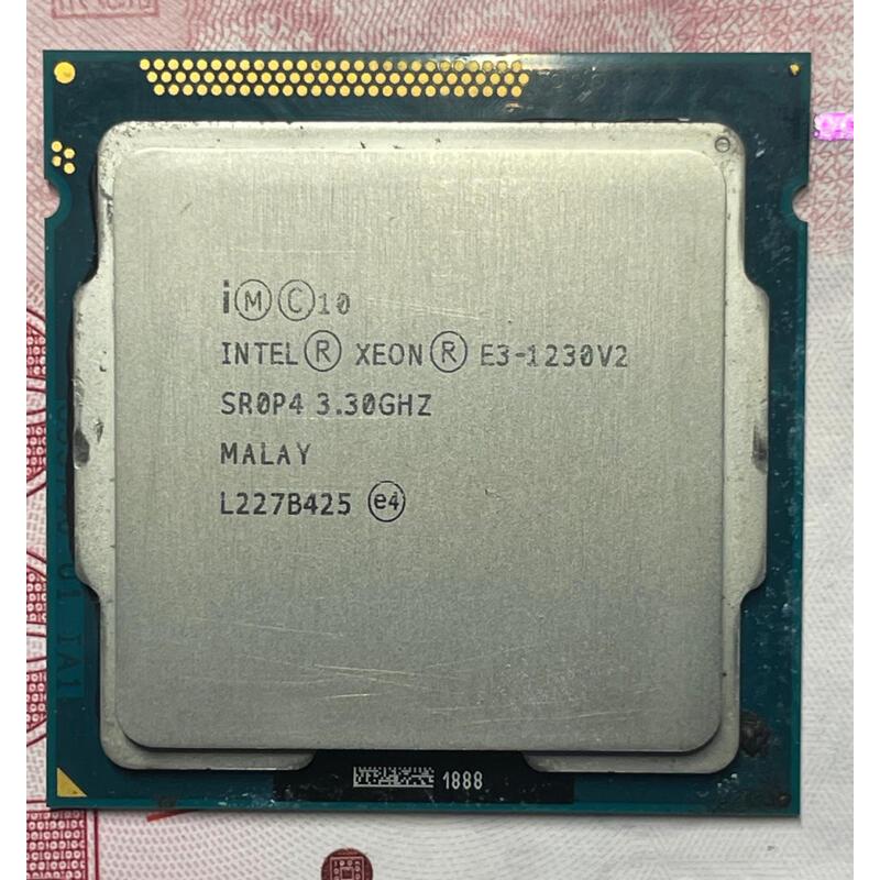 intel Xeon 1230 V2 1155腳位 效能等於3770，4核8緒 | 蝦皮購物