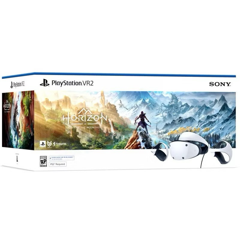 已售出 SONY Ps5PRO VR2 (PS VR2)地平線 山之呼喚 公司貨+收納功能硬殼包+防塵塞+全新遊戲序號 | 蝦皮購物