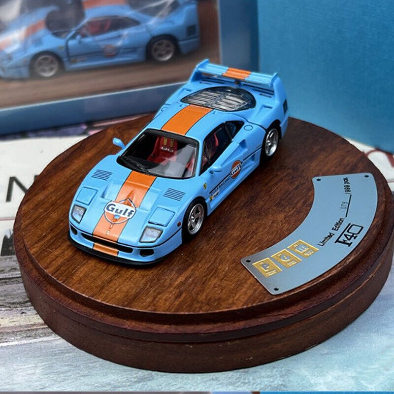 PGM-640602 LUX FERRARI F40 LM GULF LIVERY 豪華 圓盒 | 蝦皮購物