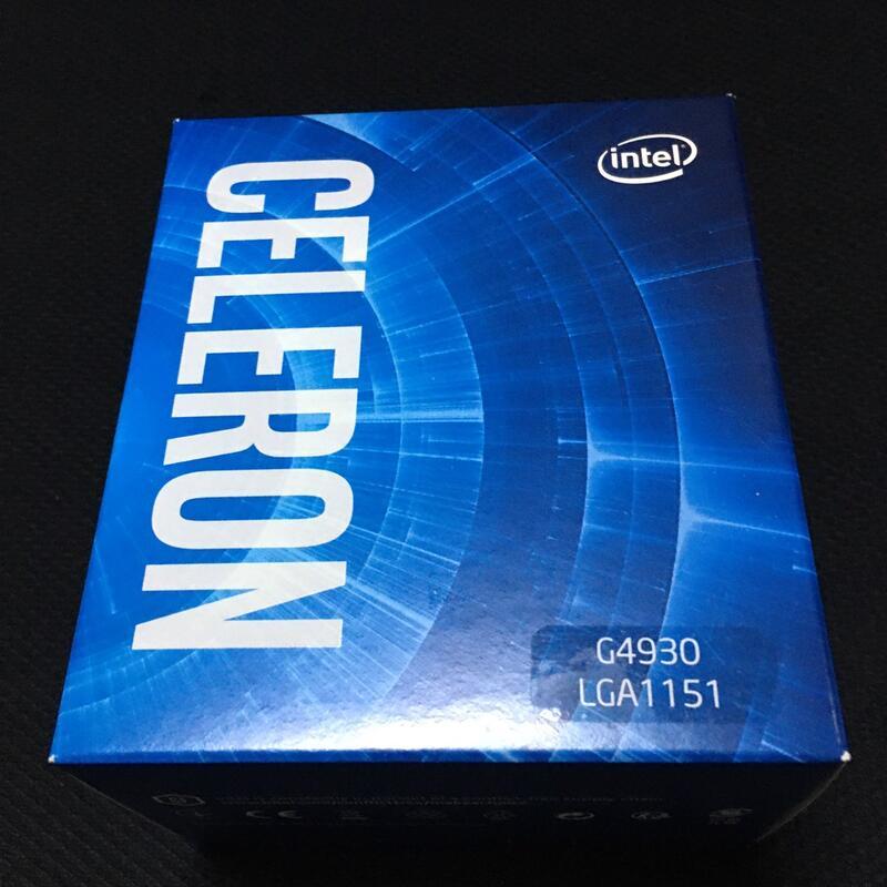 現貨 附原廠風扇 全新8代 Intel G4930 LGA1151腳位 保固三年 捷元/聯強代理公司貨 優惠價1350 | 蝦皮購物