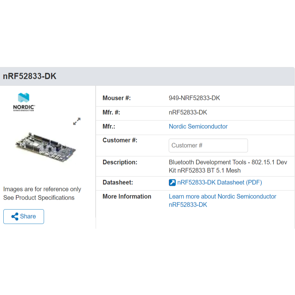 Nordic nrf52833-DK 開發板 | 蝦皮購物