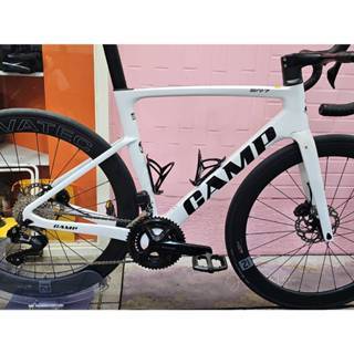 CAMP 碳纖維碟煞公路車 SR7 碟煞公路車 配Shimano 105 12S電變系統 碳纖維板輪 一體把 DISC | 蝦皮購物