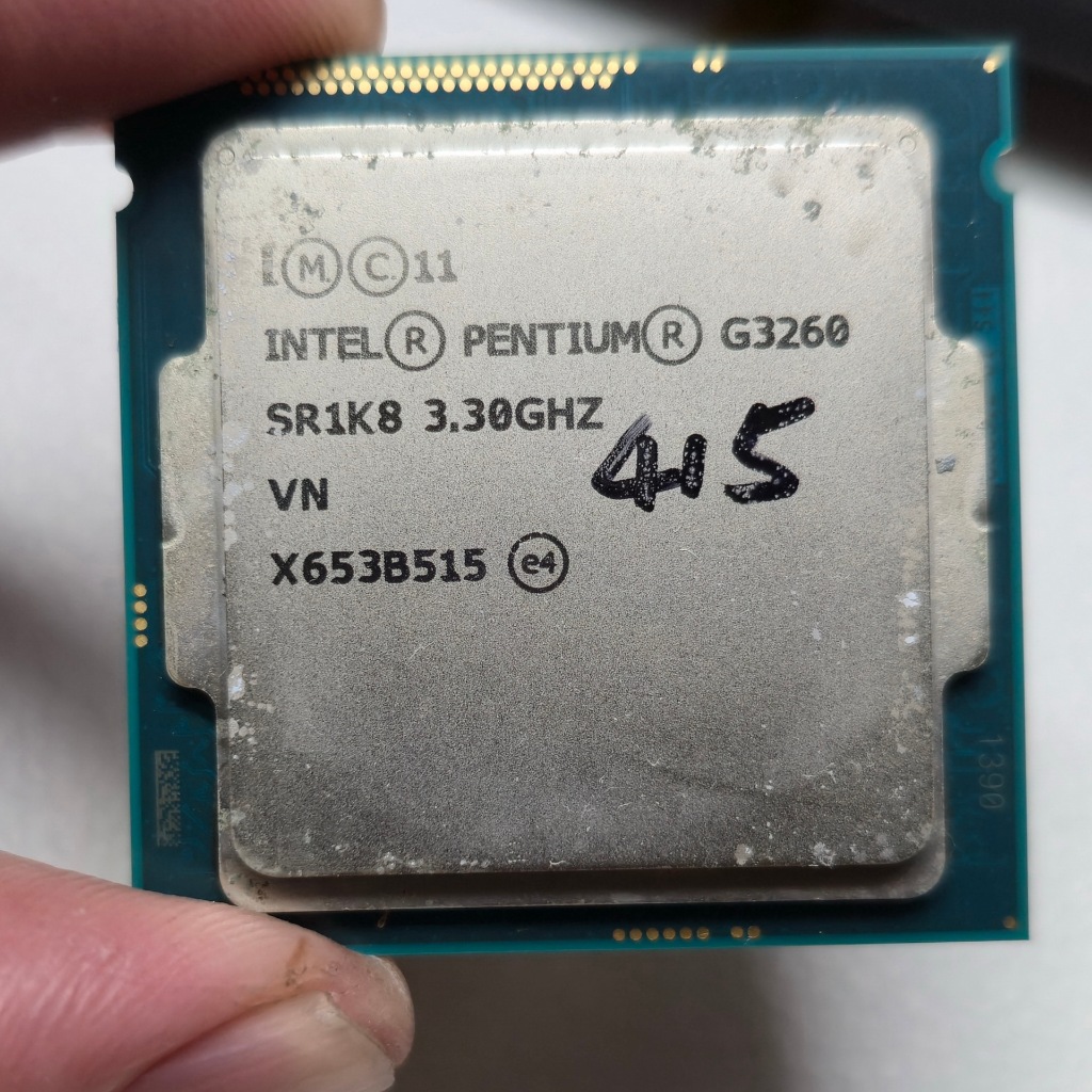 INTEL G3260 CPU 1150腳位 Pentium 3.3G 3M 二手良品 INTEL第四代 功能正常 | 蝦皮購物
