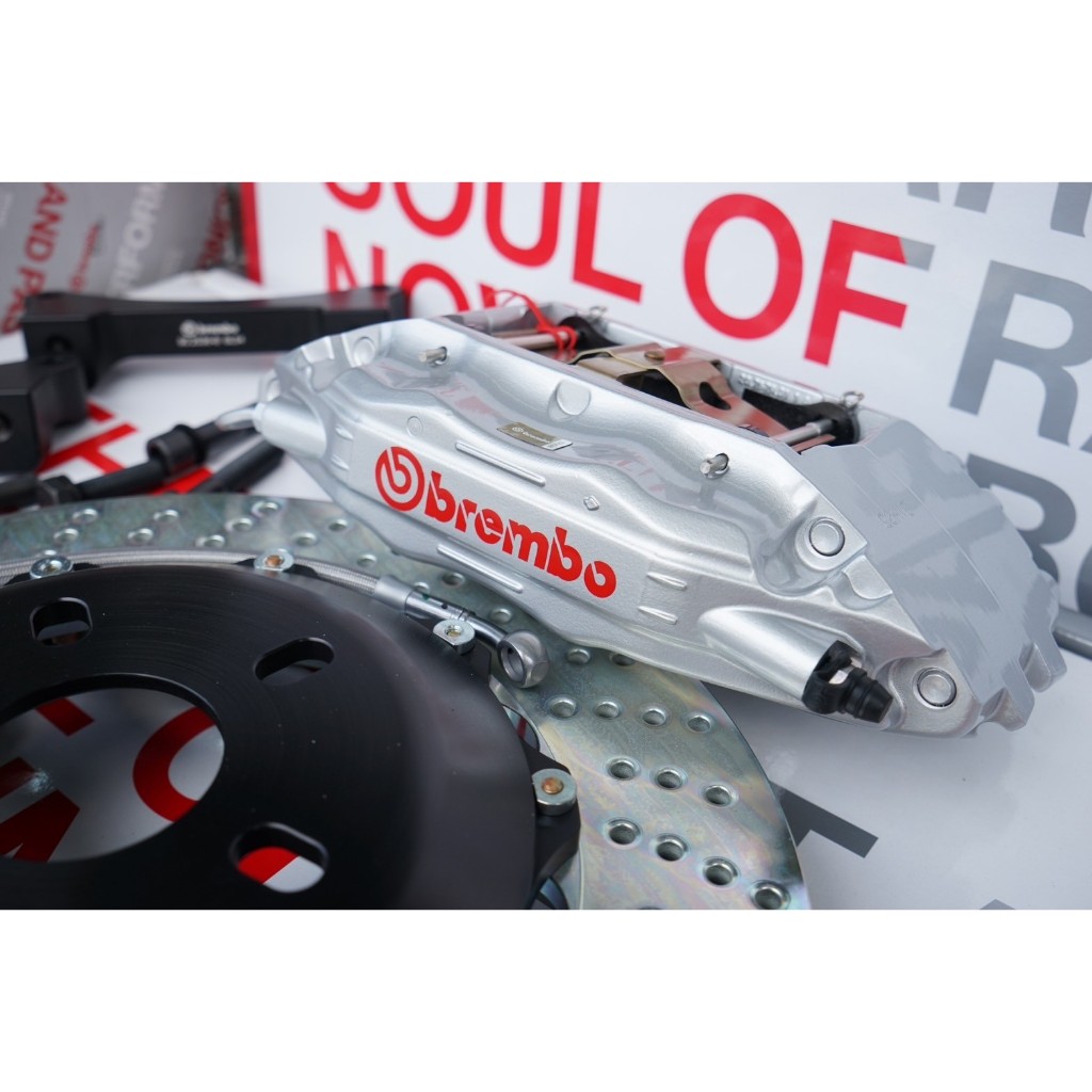 Brembo F50原裝KIT組_可搭配326/332/355/380mm單片/雙片浮動盤套裝(洞盤/TY3) | 蝦皮購物