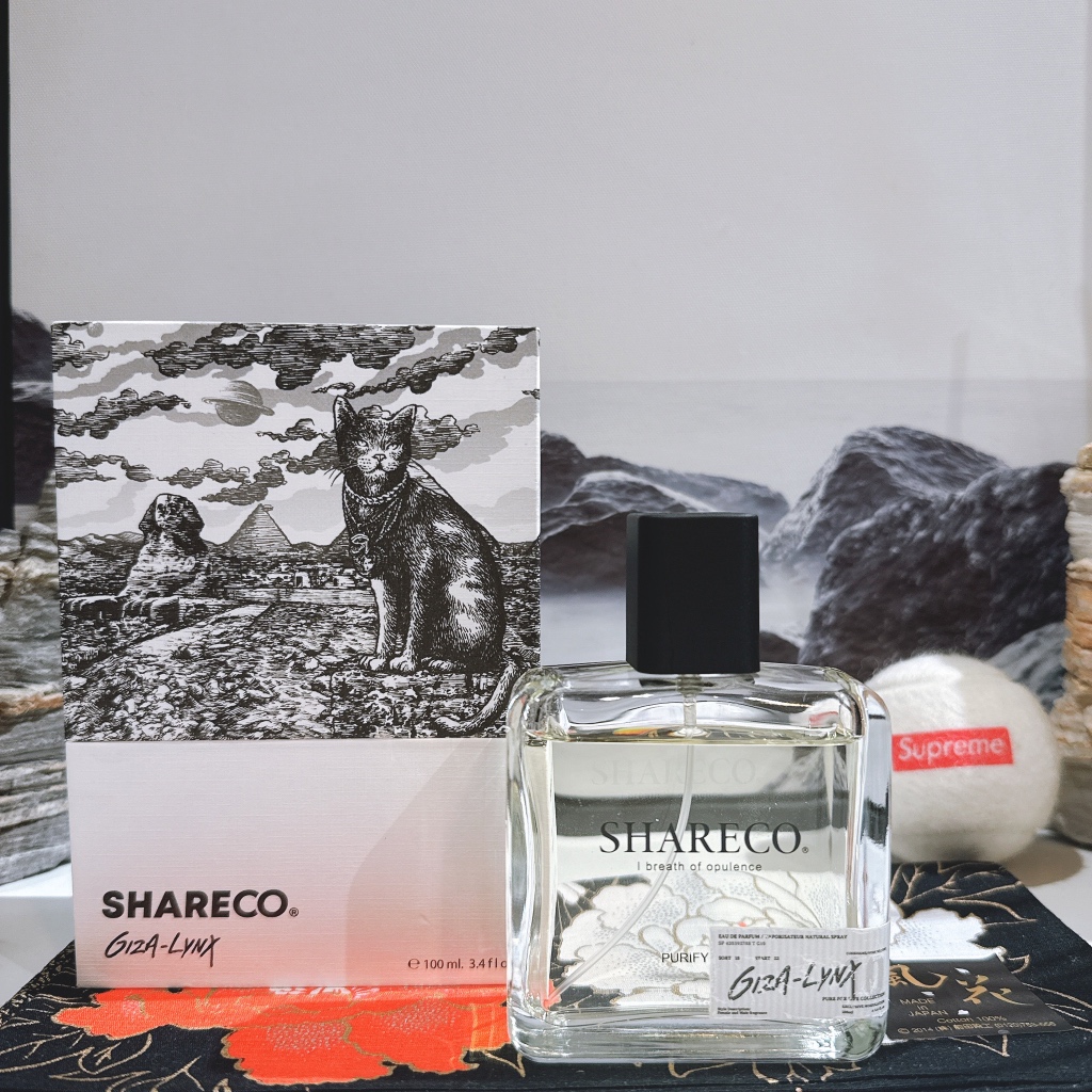 專櫃購入1880元 SHARECO 琥珀檀香香水 GIZA-LYNX 100ml E.SO瘦子宇宙陷阱系列 | 蝦皮購物
