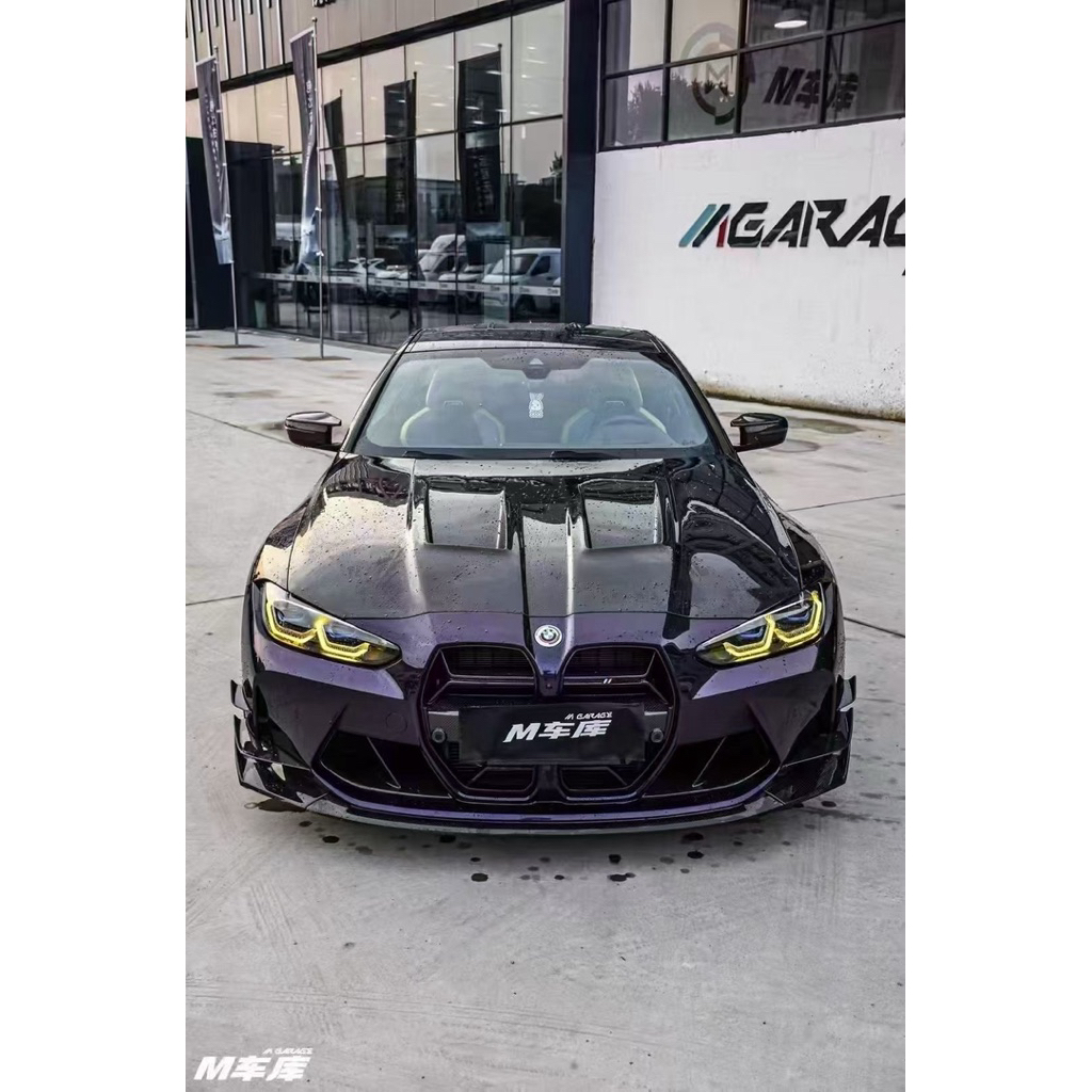 【M.GARAGE】BMW G80 G82 M3 M4 Alphan 碳纖維 乾碳 引擎蓋 改裝 套件 | 蝦皮購物