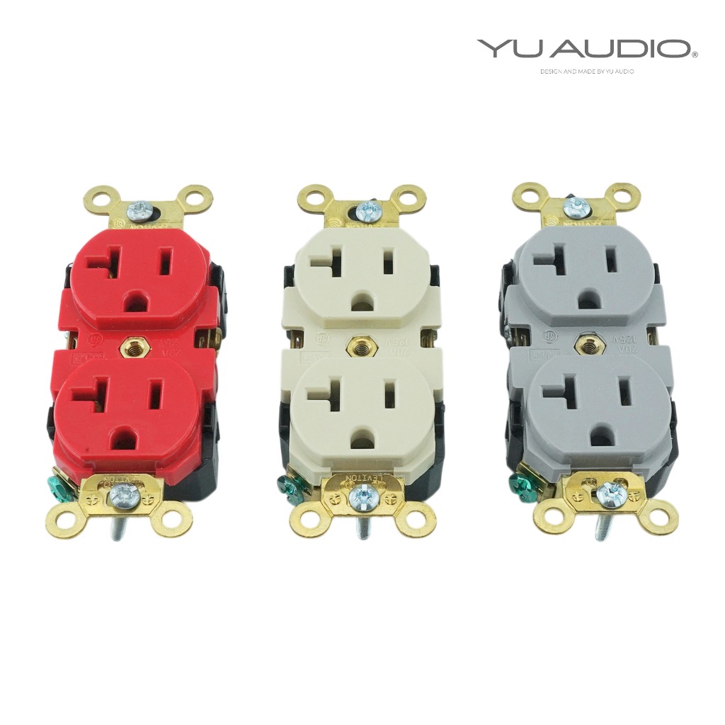 美國原裝進口+最強面板】 Leviton 5362(現貨灰/紅色)比Cooper IG8300 HUBBELL更中性 | 蝦皮購物