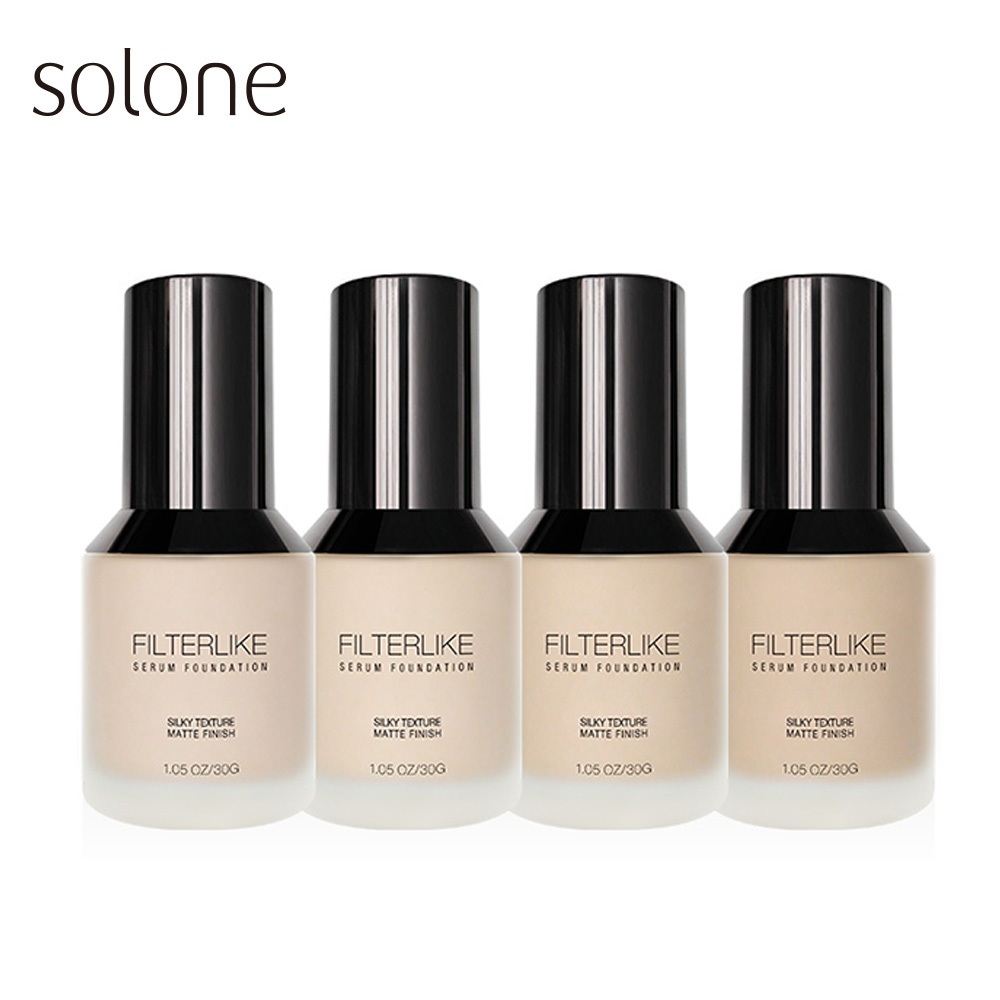 Solone 柔紗精粹粉底液SPF50 30g 共4色【佳瑪】 | 蝦皮購物