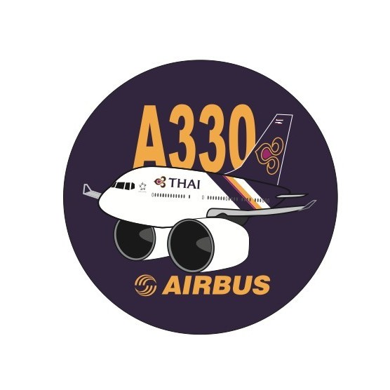 *航空實驗室* 泰國 A330 7CM STICKER 貼紙 S-C-330-TG | 蝦皮購物