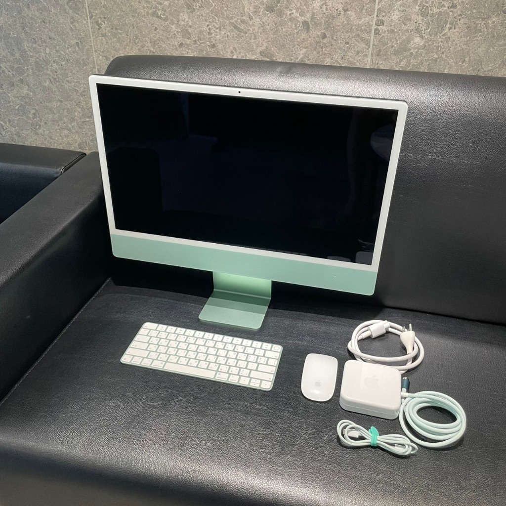 APPLE IMAC M1 24吋 綠/8C CPU/7C GPU/8GB/256GB/兩個連接埠/A2439 | 蝦皮購物