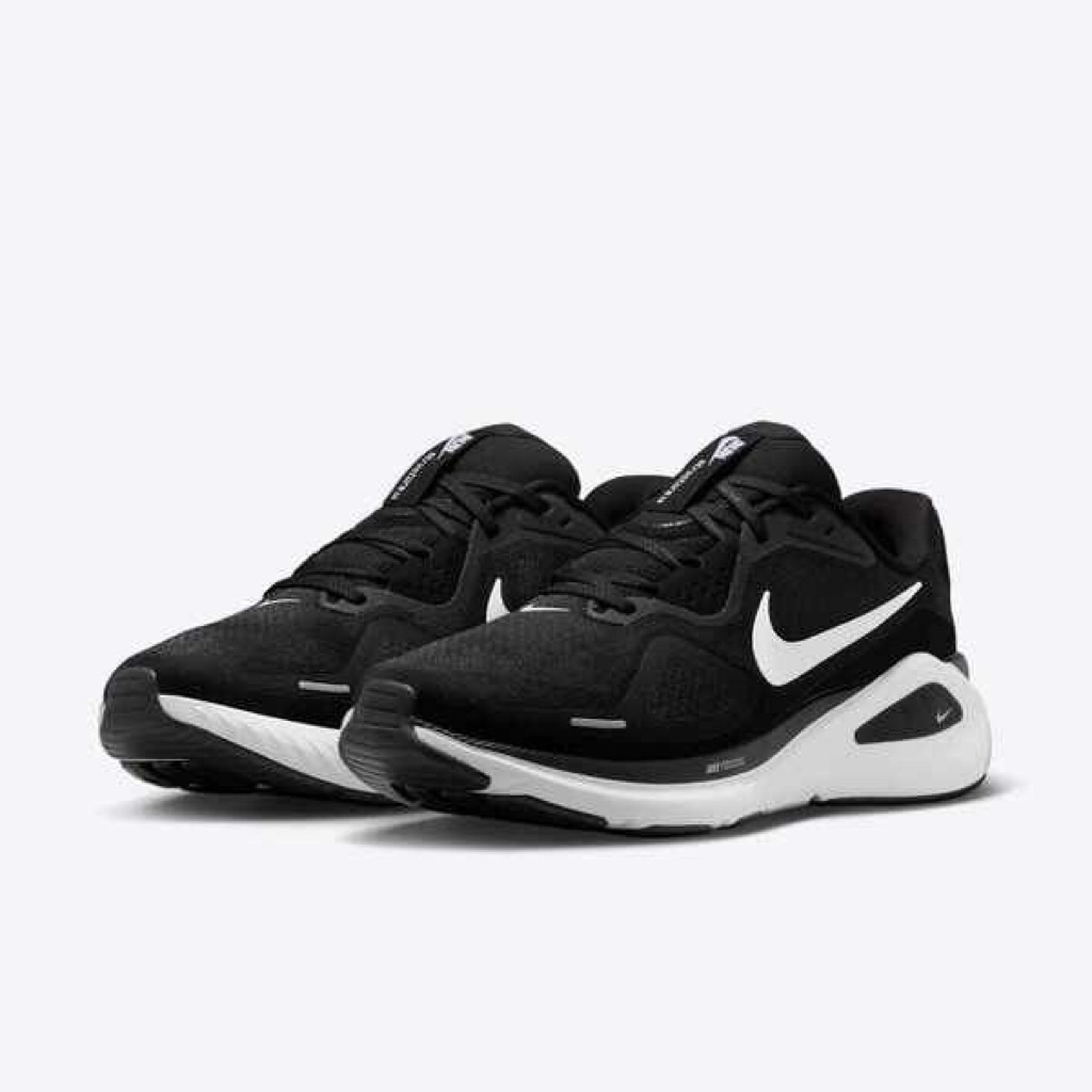 Nike Structure 26 黑白 慢跑鞋 HJ1102-002 | 蝦皮購物