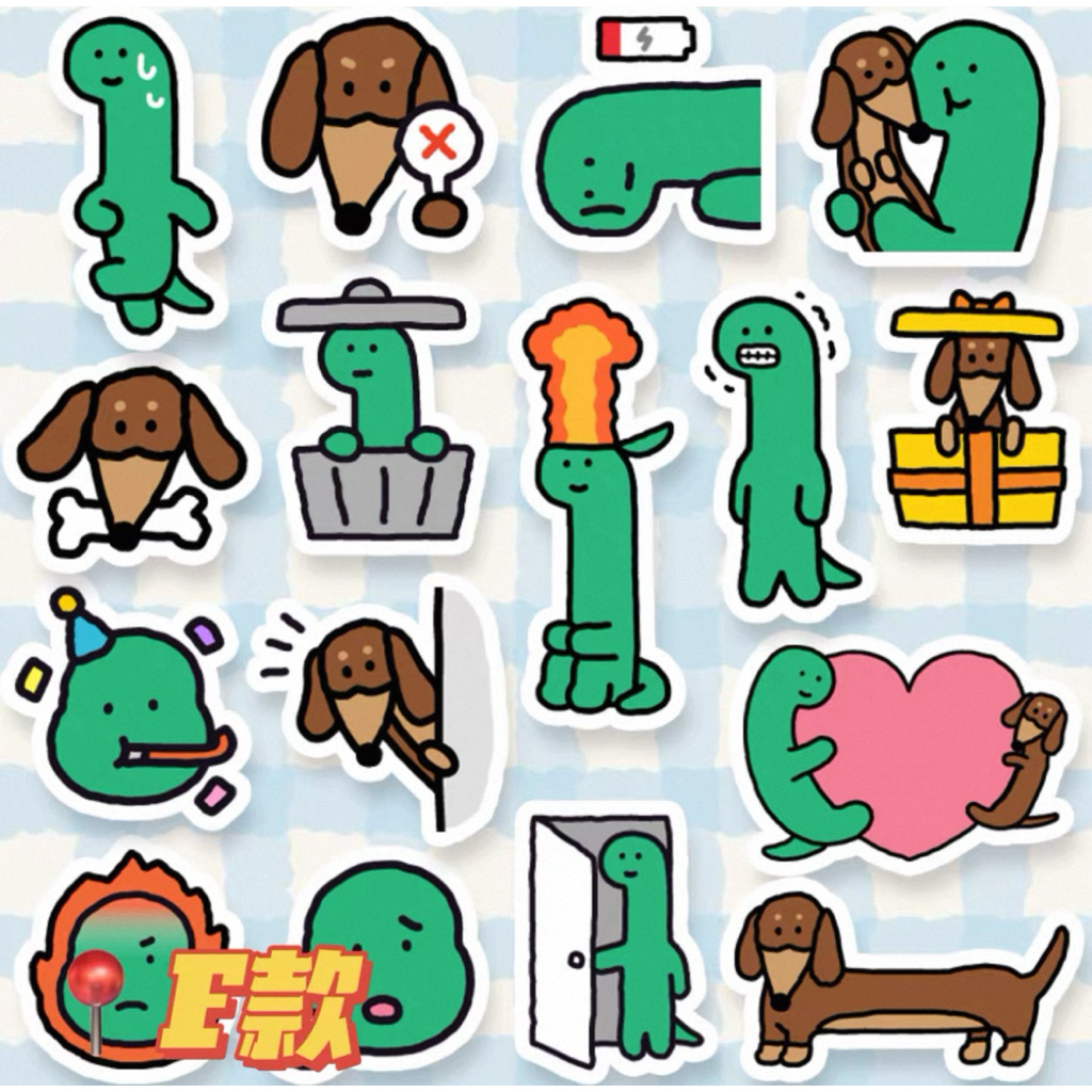 【全新｜預購｜可挑款】Joguman Studio插畫貼紙｜可愛卡通設計 防水貼紙｜手機/行李箱/平板自由搭配】 | 蝦皮購物