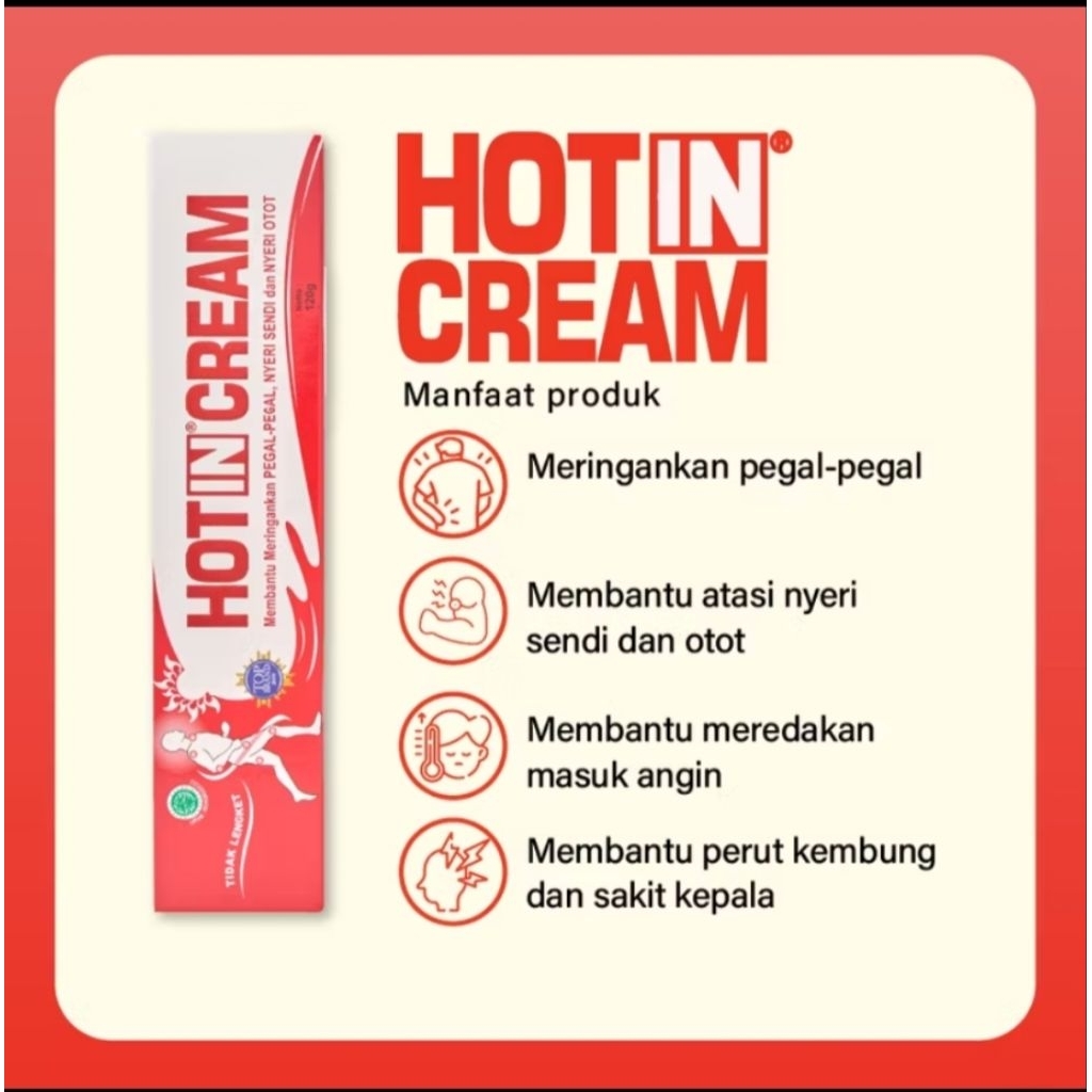 HOT IN CREAM 🌹 Hot In Tube 60g🍒Ready | 蝦皮購物