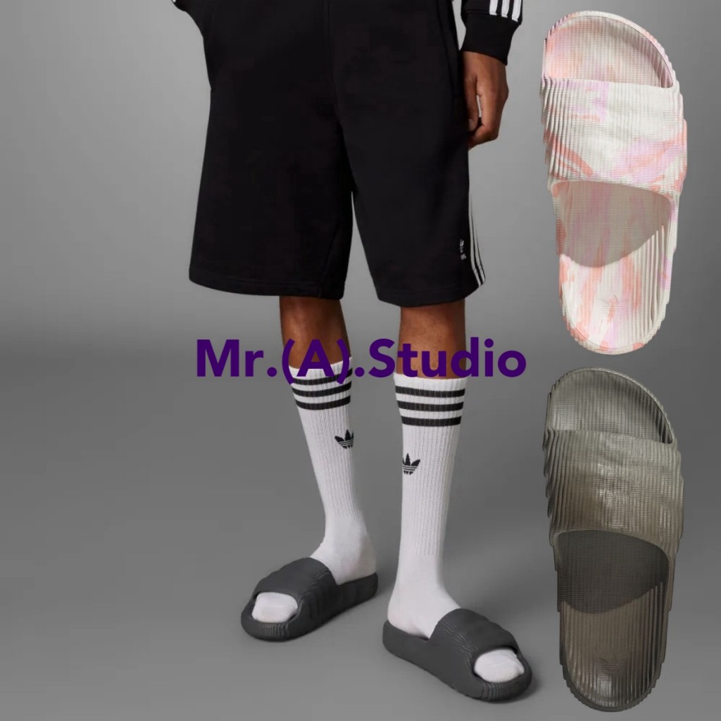Mr.A😈A先生 Adidas 男女款 Adilette 22 拖鞋 防水 鞋 HP6522 JH9698 JH7794 | 蝦皮購物