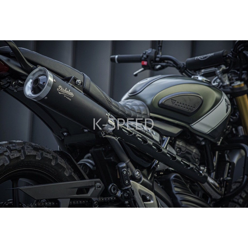 K-SPEED Triumph Speed Scrambler 400 X 上繞 側出 排氣管 全段 台灣代理貨 | 蝦皮購物
