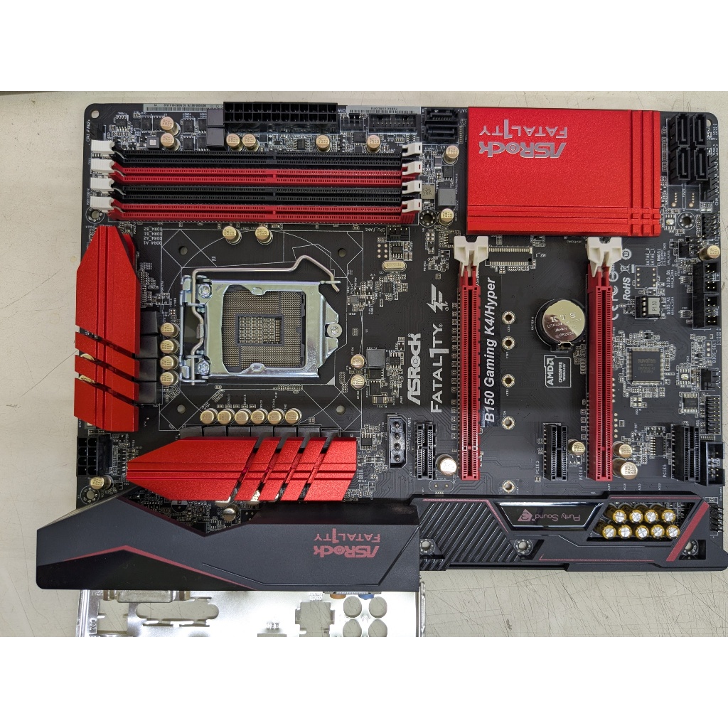 華擎 FATAL1TY B150 Gaming K4/Hyper /六七代/DDR4/電競超頻 主機板 二手良品 | 蝦皮購物