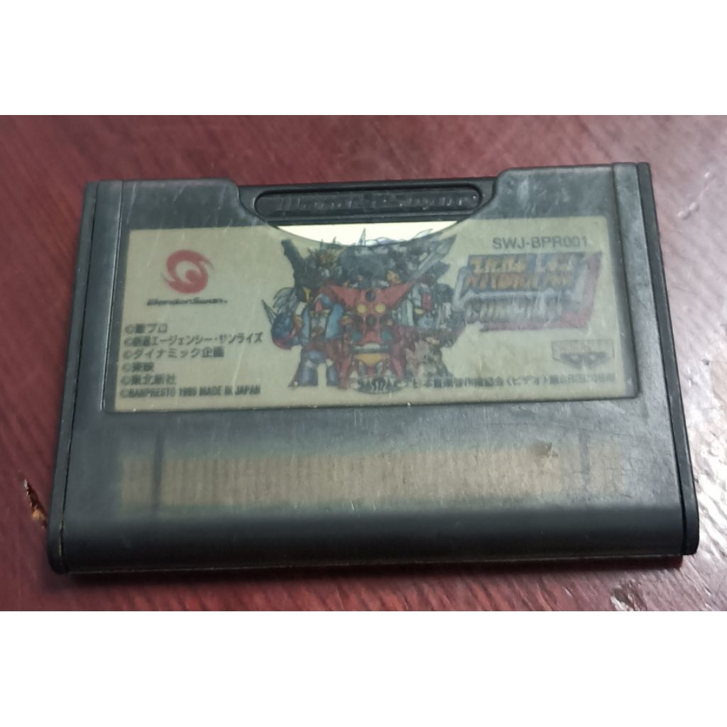 WONDERSWAN WSC GAME遊戲卡：機器人大戰 ~二手 | 蝦皮購物