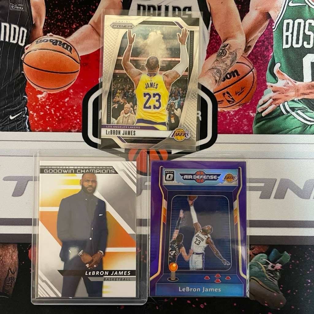 LEBRON JAMES LOTS PRIZM GOODWIN CHAMPIONS OPTIC 特卡 | 蝦皮購物