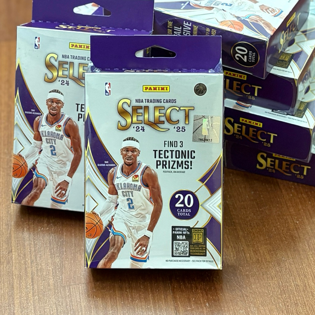 全新現貨 2024-25 Panini NBA Select Hanger Box 籃球卡盒 含3張Tectonic | 蝦皮購物