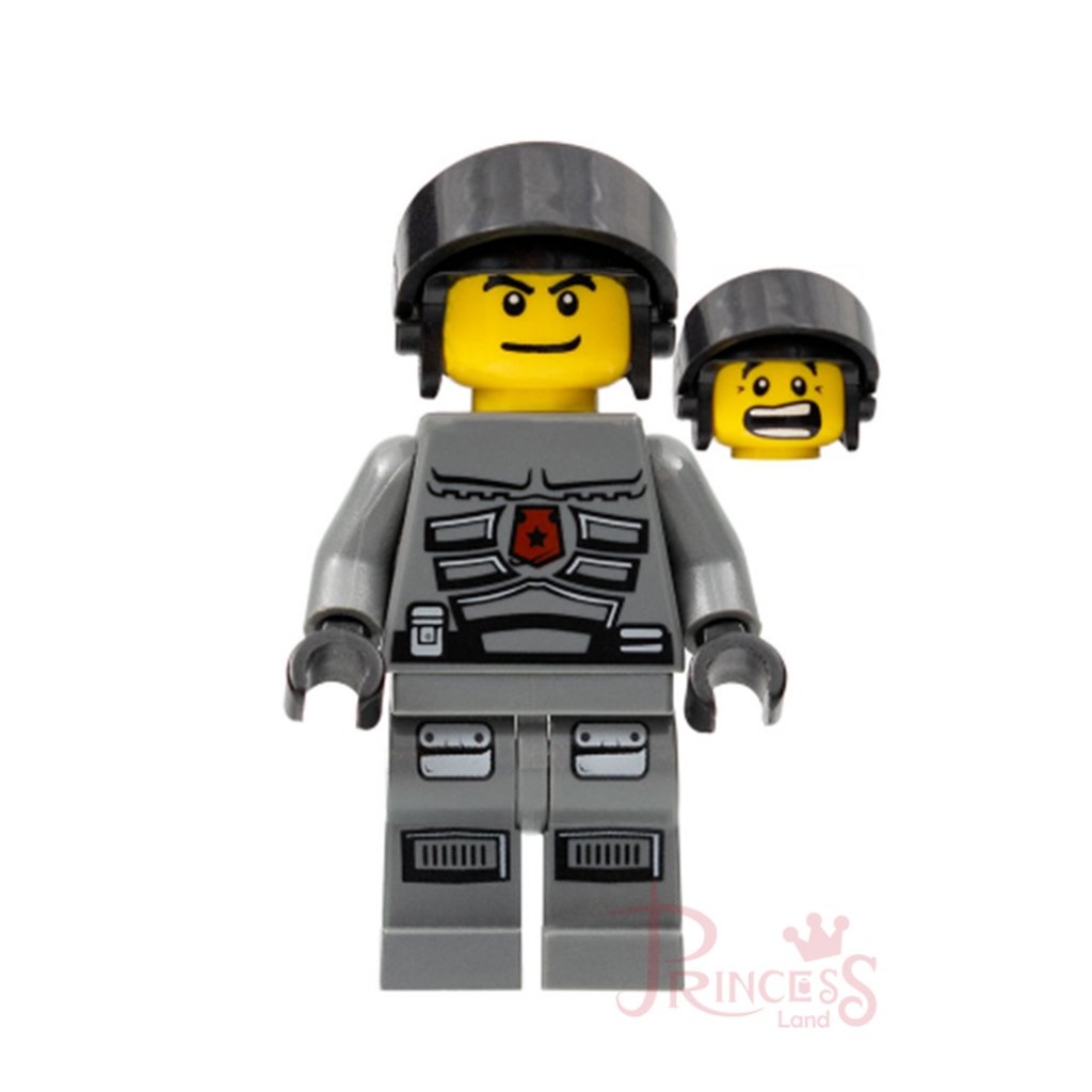 公主樂糕殿 LEGO 樂高 5980 太空警察 Space Police 警官 人偶 sp104 B047 | 蝦皮購物