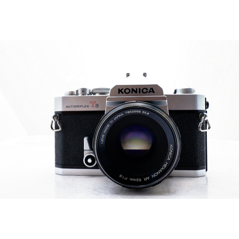 ★☆洪爺？銀鹽專賣★☆ KONICA T3N 銀機 +AR 52/1.7 AR旗艦機皇 T3 全機械相機 | 蝦皮購物