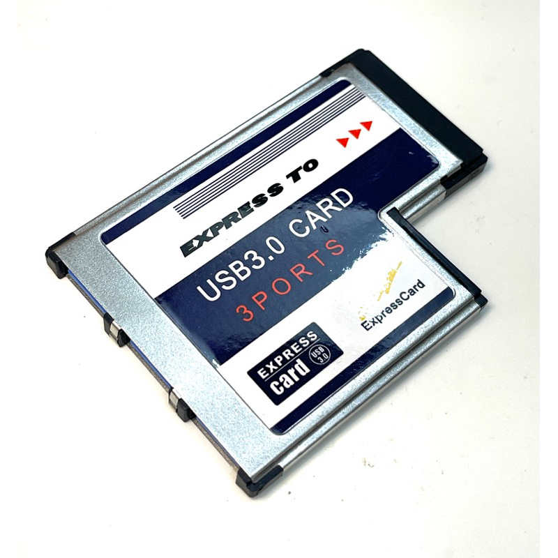 筆記本Express轉USB3.0擴充卡ExpressCard 54 3口USB3.0擴充卡 | 蝦皮購物