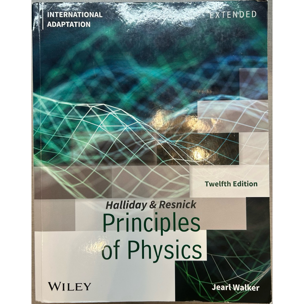 Principles of Physics by Halliday 12/e | 蝦皮購物