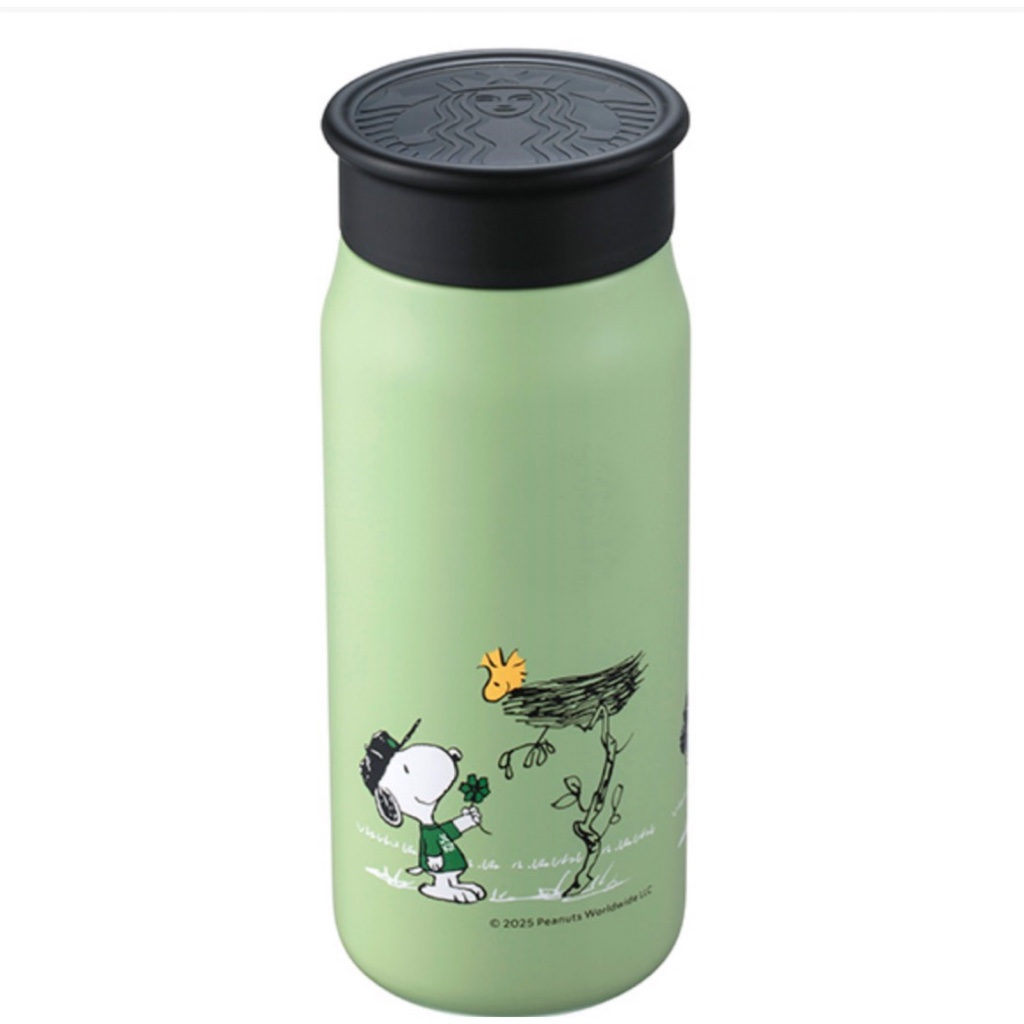 現貨 星巴克STARBUCKSx史努比Snoopy聯名PEANUTS祝福不鏽鋼杯355ml TOGO杯 保冰保溫 保溫瓶 | 蝦皮購物