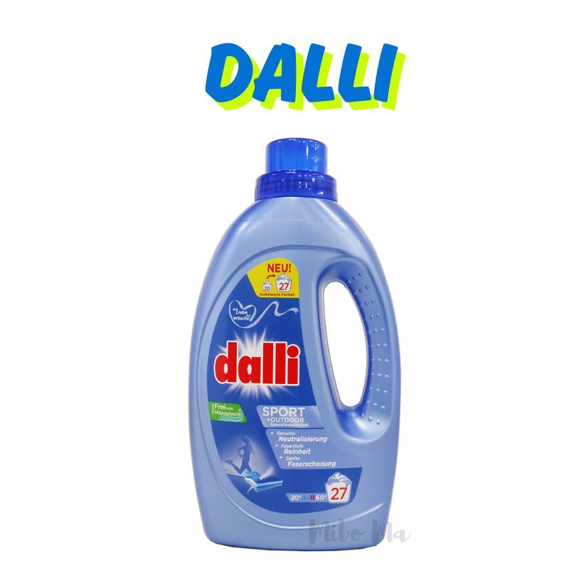 「德國代購」DALLI 全效能運動衣料洗衣精 1.1L 27杯 運動衣服專用 洗衣精 | 蝦皮購物