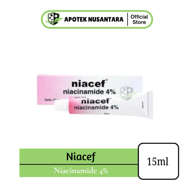 Niacef Niacinamide 4% Gel 15 Gram | 蝦皮購物