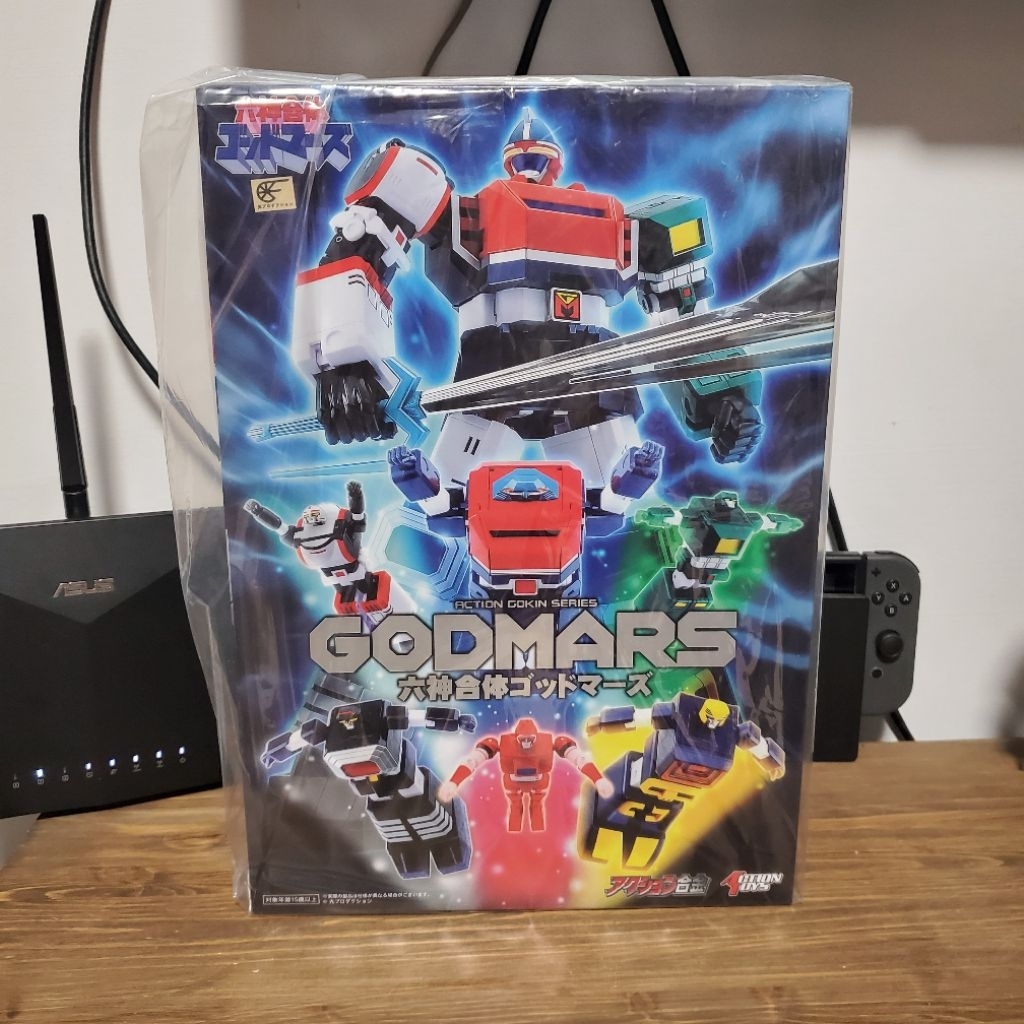 現貨 Action Toys ACTION合金 六神合體 GODMARS 超合金 雷霆王 22公分 | 蝦皮購物