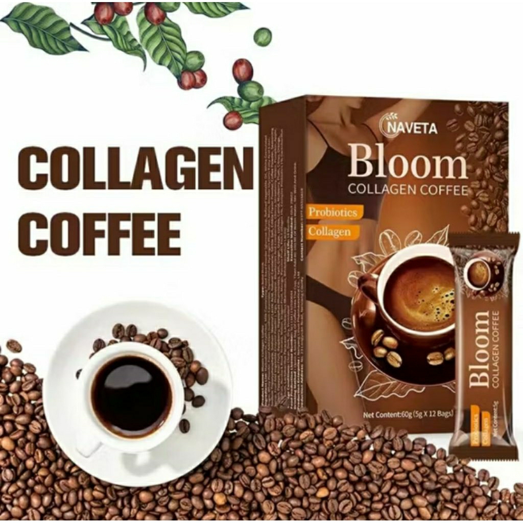 Coffee bloom collagen Ready ori instant,BAB lancar free koyo | 蝦皮購物