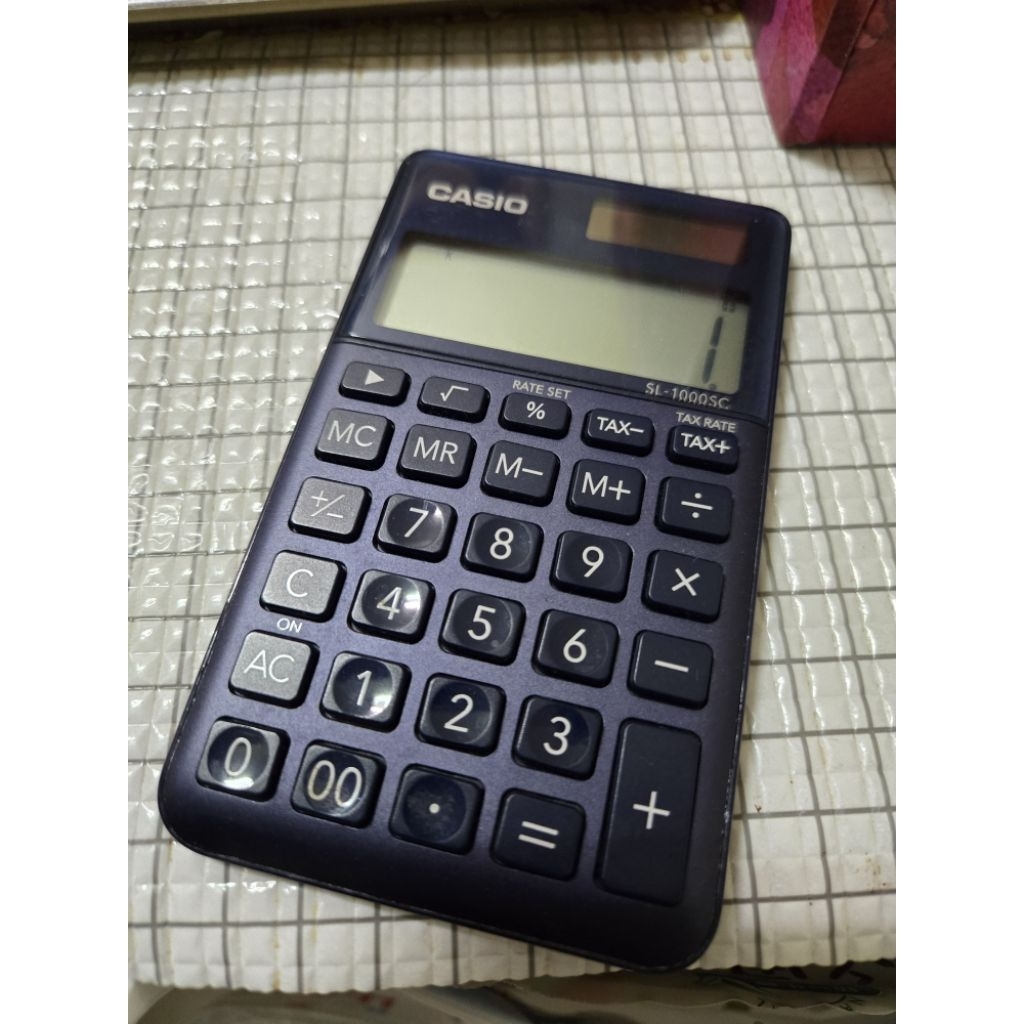 Casio 太陽能計算機SL1000 | 蝦皮購物