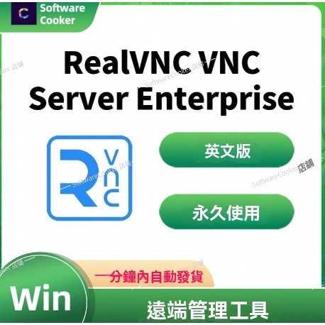 RealVNC VNC Server Enterprise 7.13.1 英文版 遠程管理工具 | 蝦皮購物