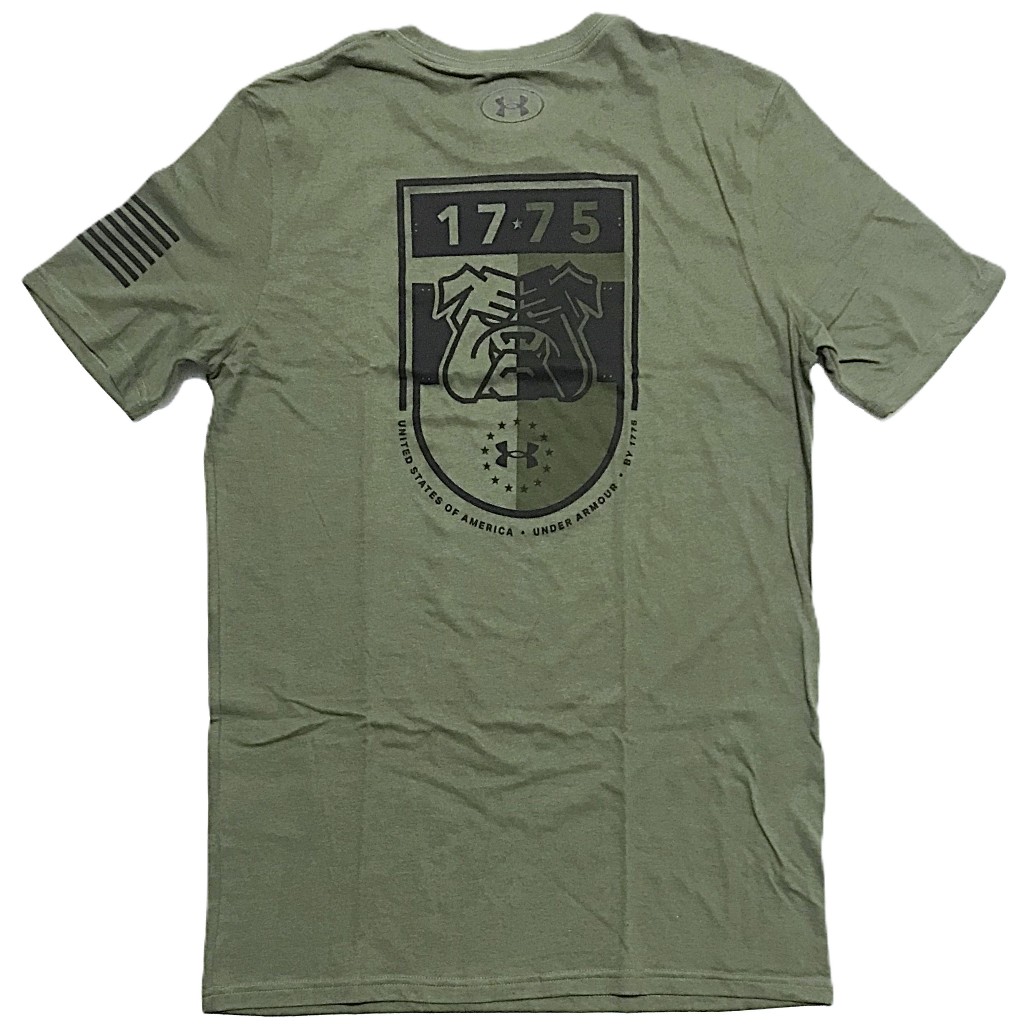 Under Armour Freedom 1775 紀念T恤 T-SHIRT UA 綠色 全新 SIZE：S | 蝦皮購物