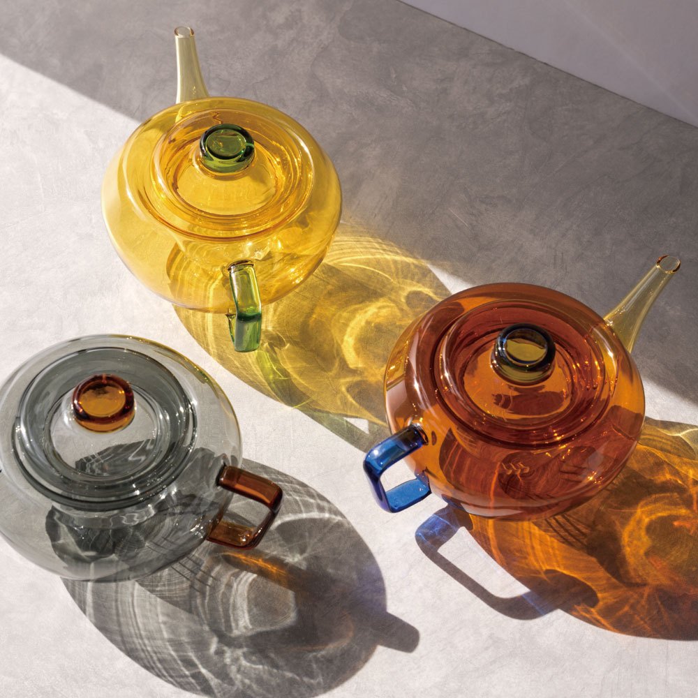 【日本amabro】TWO TONE雙色玻璃茶壺800ml-共3色《有點厲害日韓代購》玻璃 茶壺 | 蝦皮購物