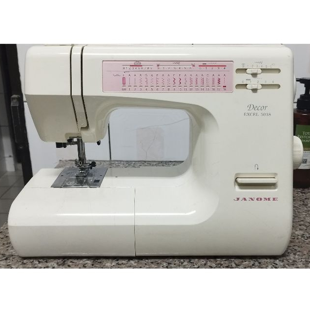 JANOME 車樂美 機械式 全迴轉 縫紉機excel 5018 家庭用 桌上型 | 蝦皮購物