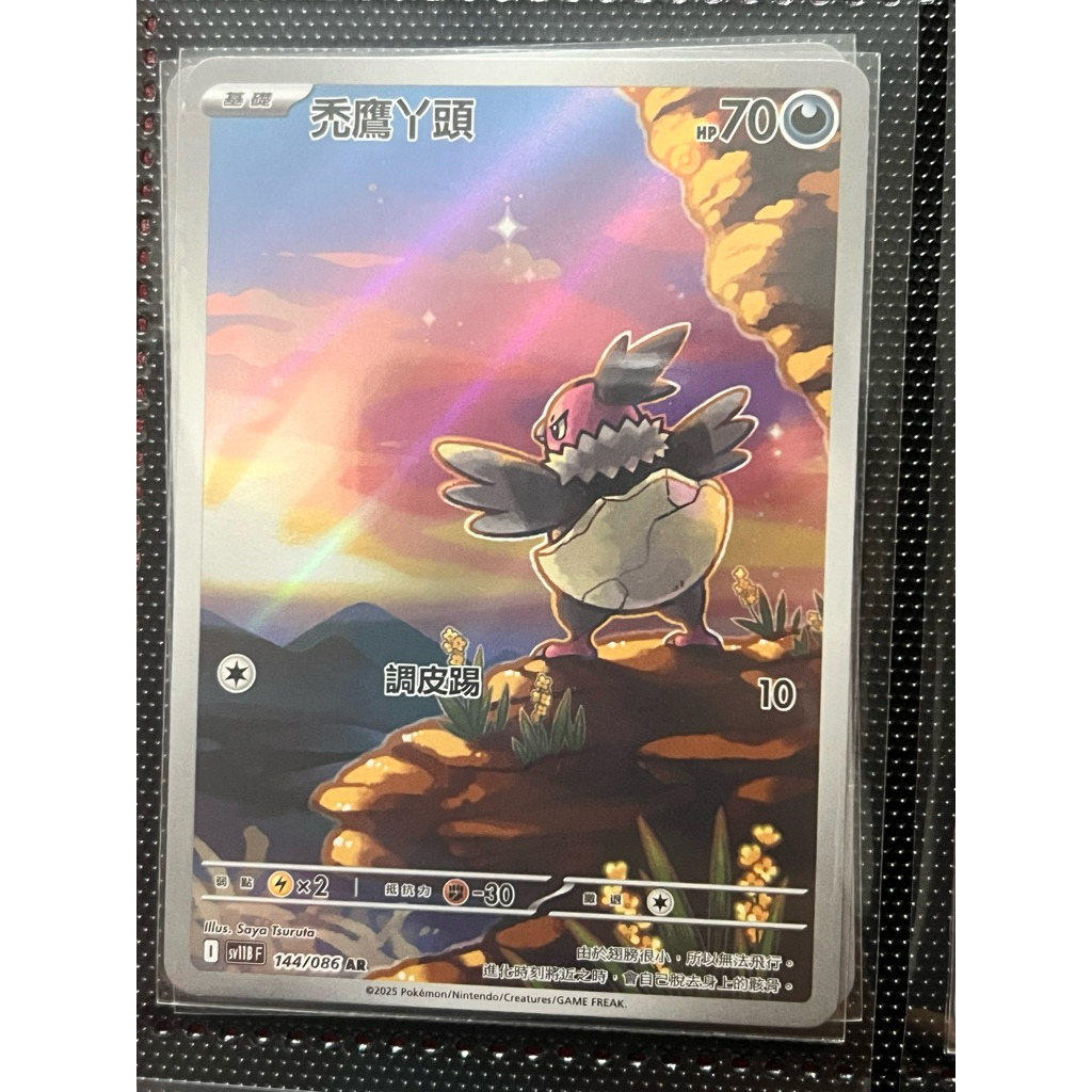 *Ca*~日系賣場~ 寶可夢卡牌 PTCG 中文版 漆黑伏特 純白閃焰 SV11 AR 禿鷹丫頭 | 蝦皮購物