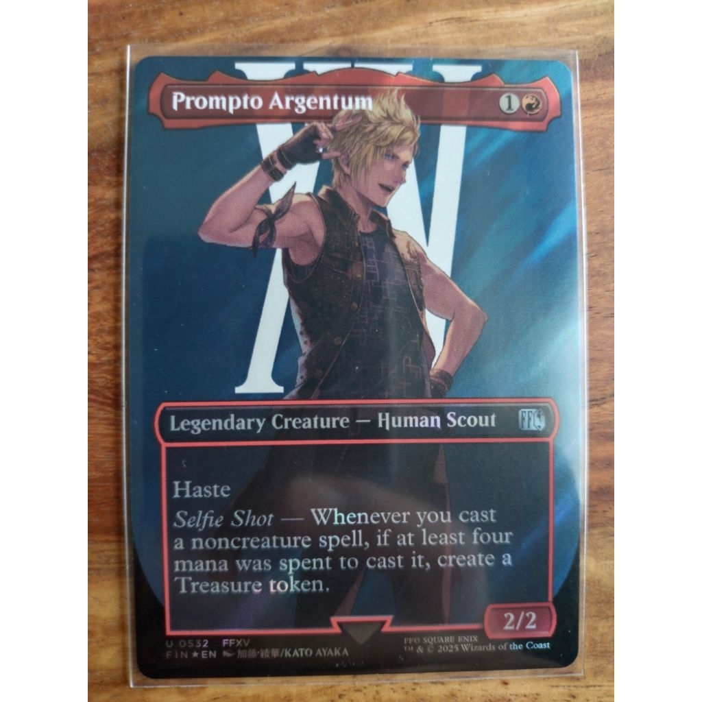 MTG FINAL FANTASY-Prompto Argentum FIN 532 湧潮閃 | 蝦皮購物