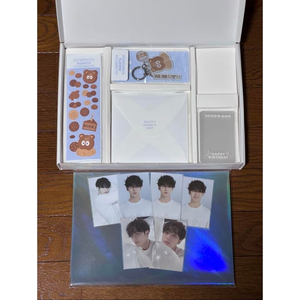 SEVENTEEN 珉奎生日禮盒 HAPPY MINGYU DAY BIRTHDAY BOX VER.2 VER.4 | 蝦皮購物